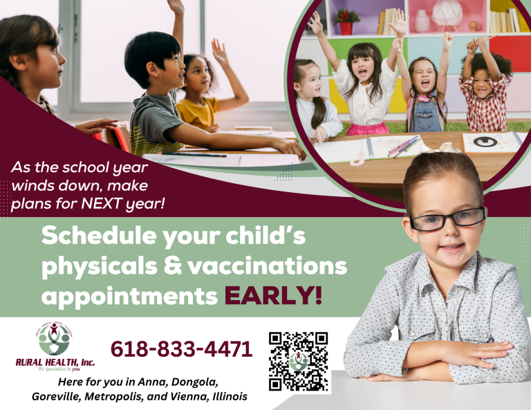 Rural Health, Inc. Encourages Early Scheduling for Back-to-School ...